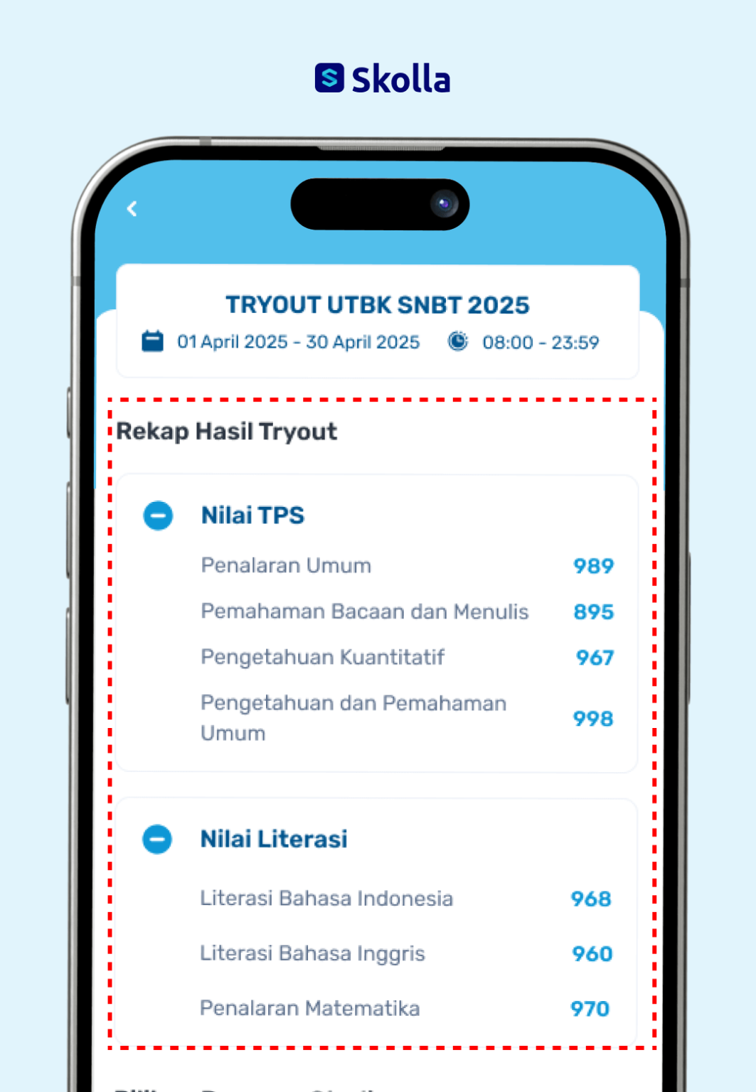 Tutorial Tryout UTBK SNBT Skolla & Cara Membaca Hasilnya